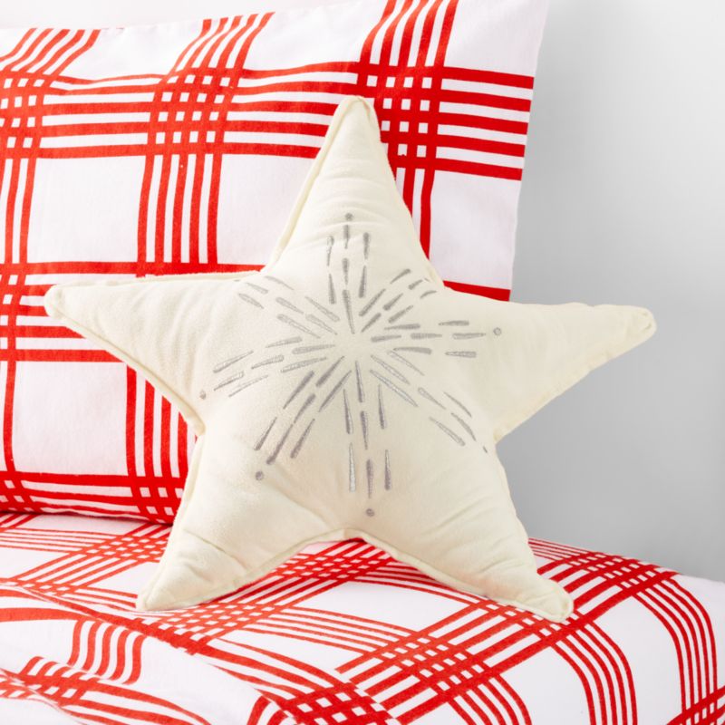 Esma Star Throw Pillow | Crate & Kids
