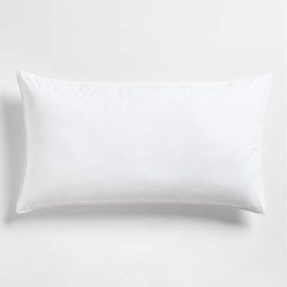 Recycled Down-Alternative Fill 24"x16" Pillow Insert + Reviews | Crate ...