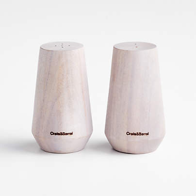 Wren Salt and Pepper Shaker Set + Reviews | Crate & Barrel