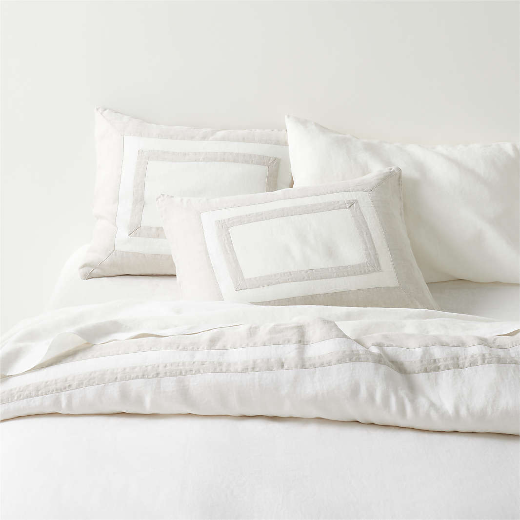 Linen Bedding: Sheets, Duvet Covers & More | Crate & Barrel Canada