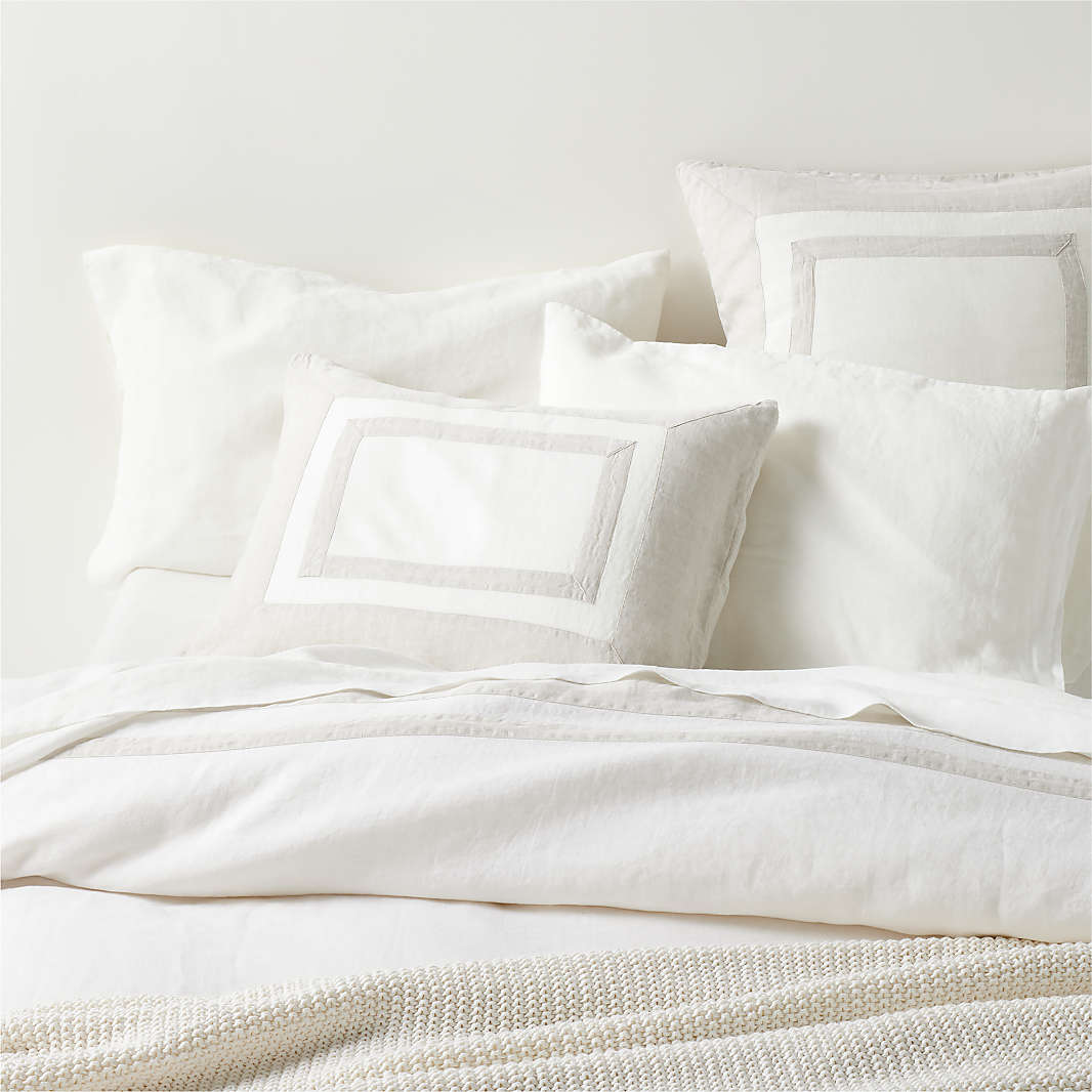 Linen Bedding: Sheets, Duvet Covers & More | Crate & Barrel Canada