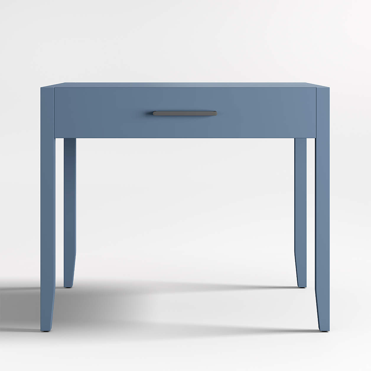 Ever Simple Modular Slate Blue Wood Kids Desk with Drawer + Reviews ...