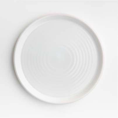 Wren Matte White Dinner Plate + Reviews | Crate & Barrel Canada