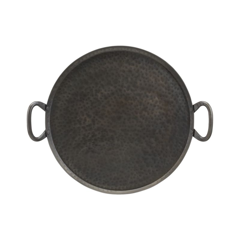 Iron Serving Tray + Reviews | Crate & Barrel