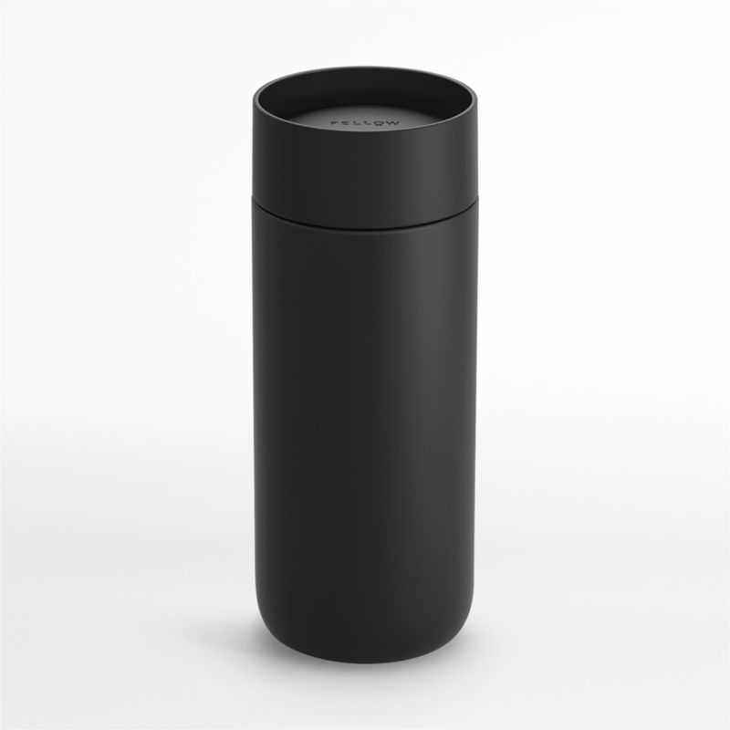 Fellow 16-Oz. Matte Black Carter 360 Mug | Crate & Barrel