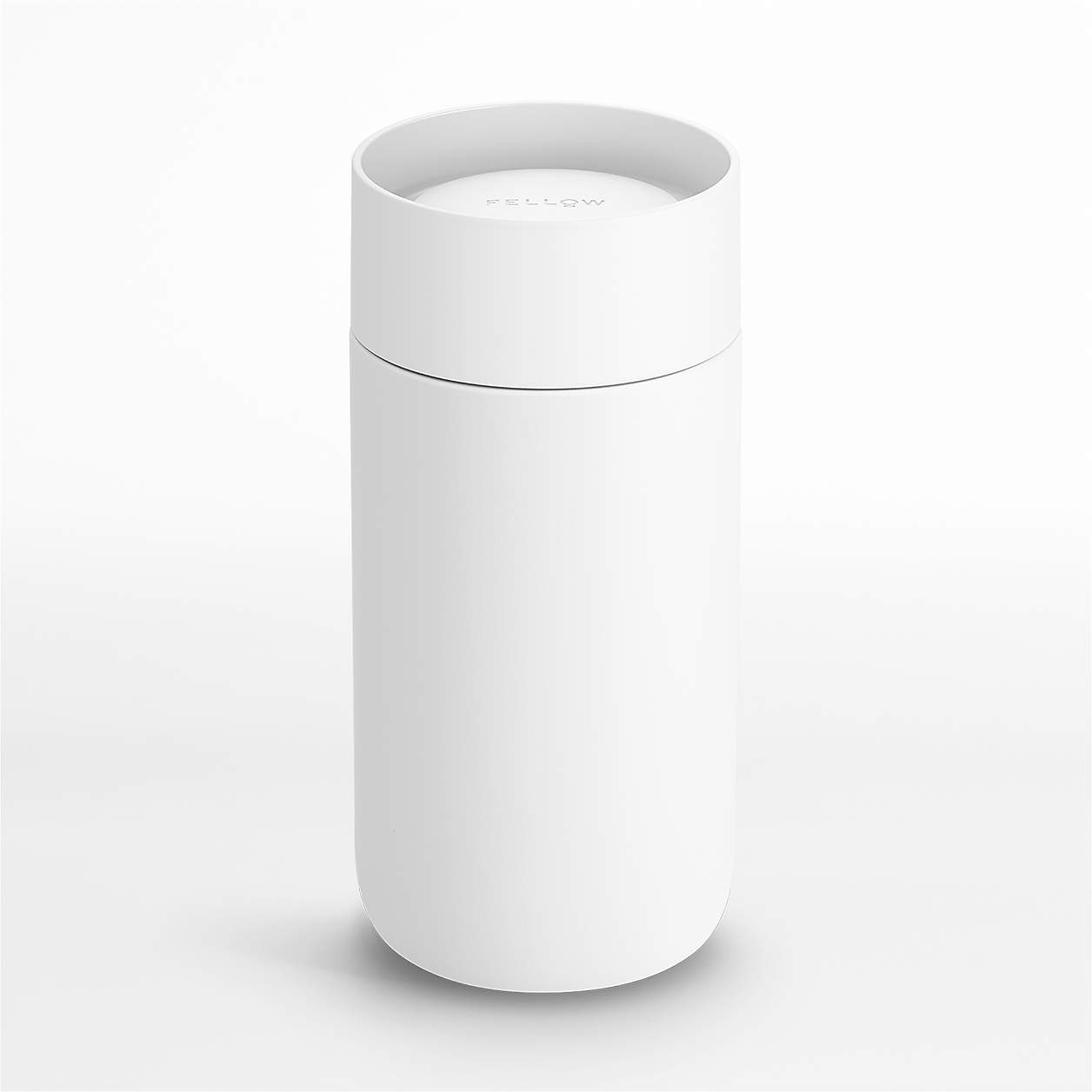 Fellow 12-Oz. Matte White Carter 360 Mug + Reviews | Crate & Barrel