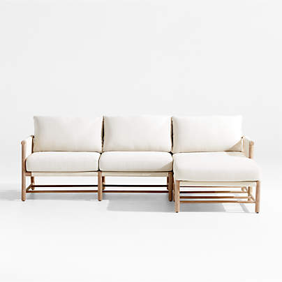 Fen 77" Outdoor Sofa + Reviews | Crate & Barrel