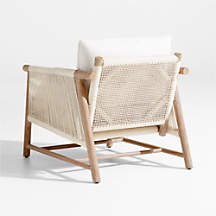 Fen Outdoor Lounge Chair + Reviews | Crate & Barrel