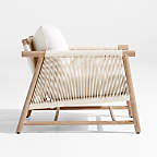 Fen Outdoor Lounge Chair + Reviews | Crate & Barrel