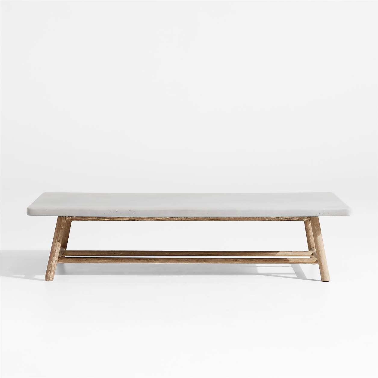 Fen Rectangular Outdoor Coffee Table | Crate & Barrel