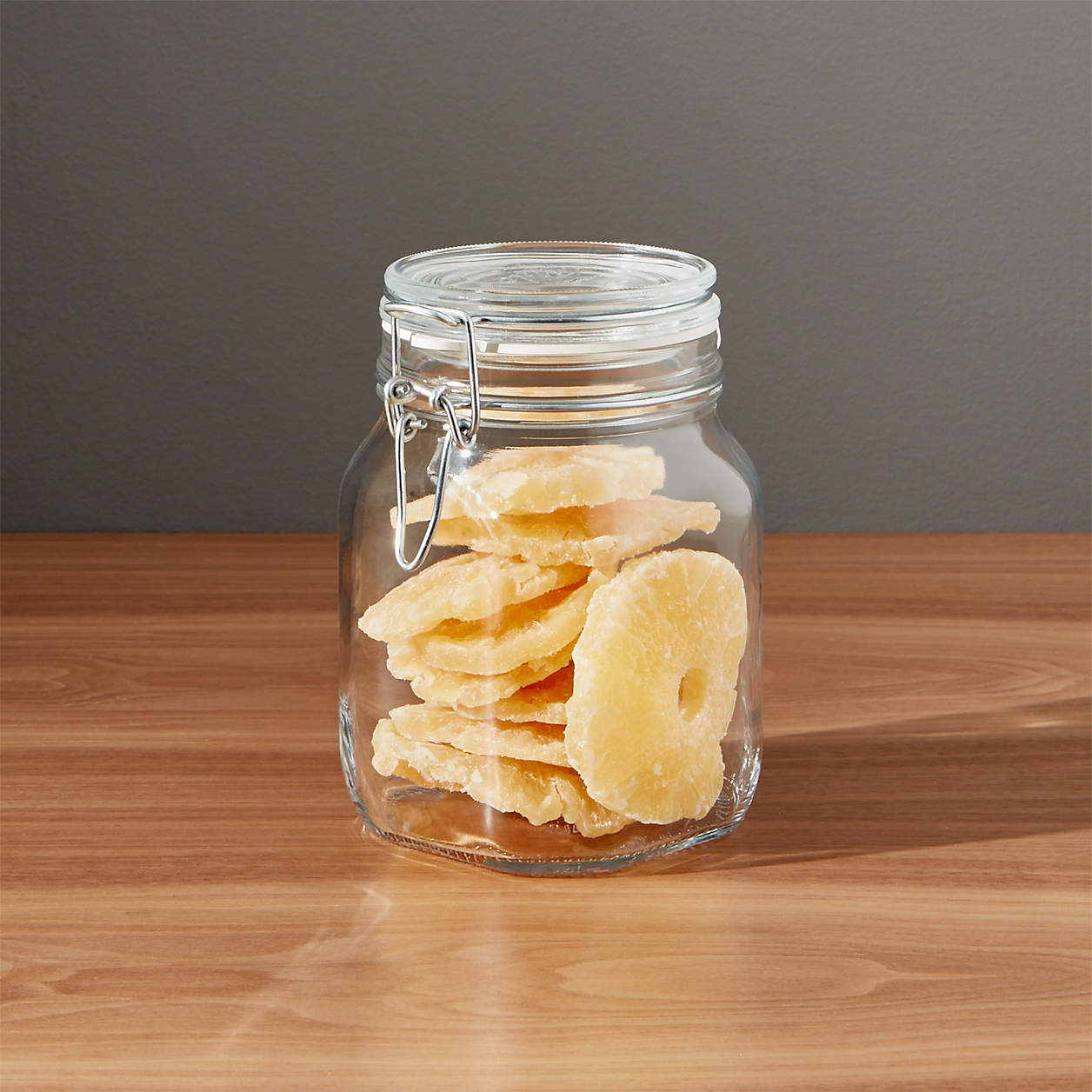 Fido 1-Liter Jar with Clamp Lid + Reviews | Crate & Barrel
