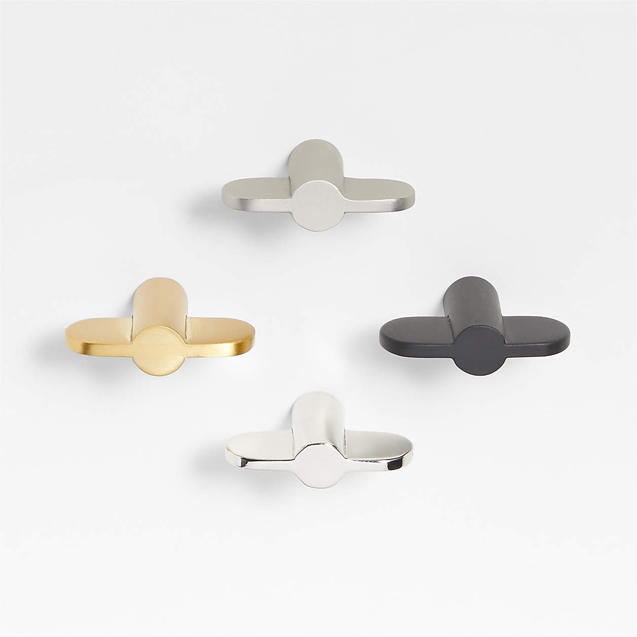Flat Bar Cabinet Knobs | Crate & Barrel