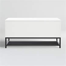 Flex Modular Storage Bench | Crate & Barrel Canada