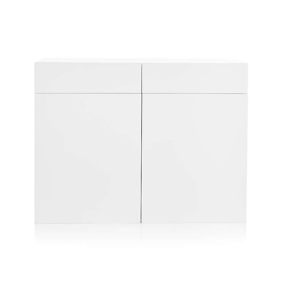 Flex Modular Storage Closed Cabinet | Crate & Barrel