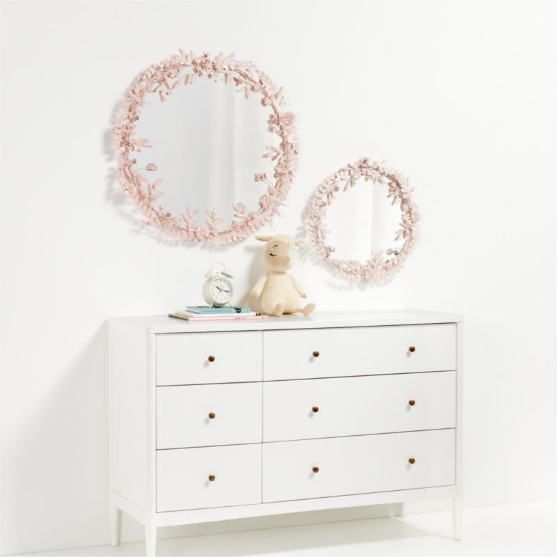 Flower Wall Mirror | Crate & Kids