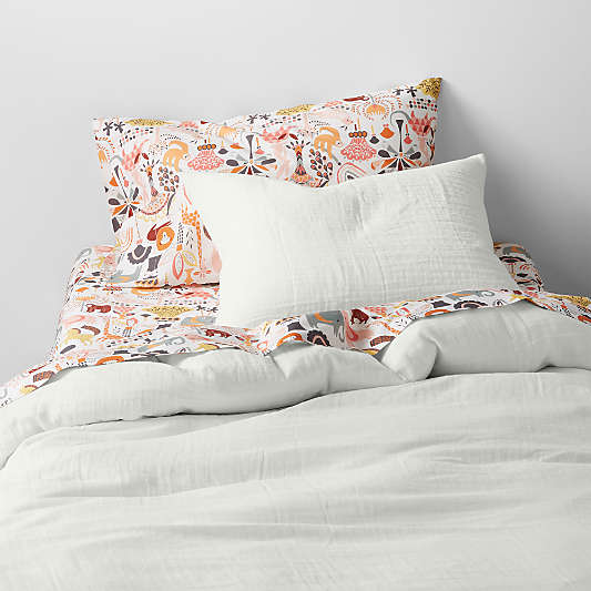 Modern Girls Bedding: Girl Sheet Sets & Duvet Covers | Crate & Kids