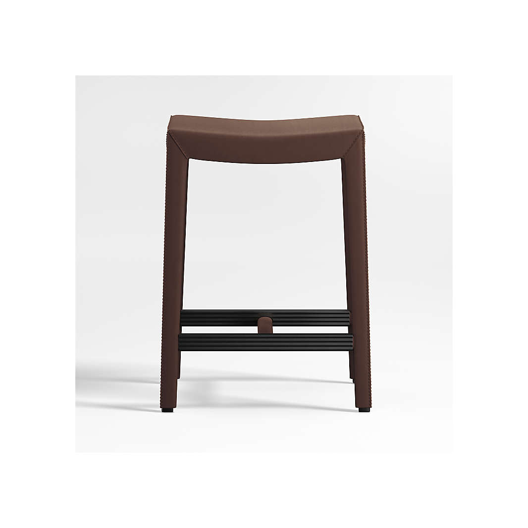 Leather Bar Stools | Crate & Barrel