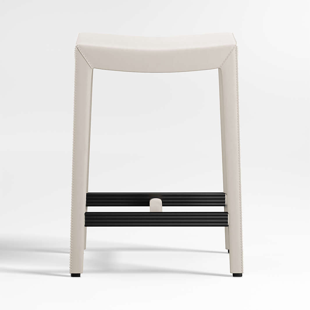 Leather Bar Stools | Crate & Barrel