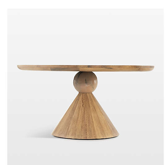 Round Dining Tables for 6 People | Crate & Barrel