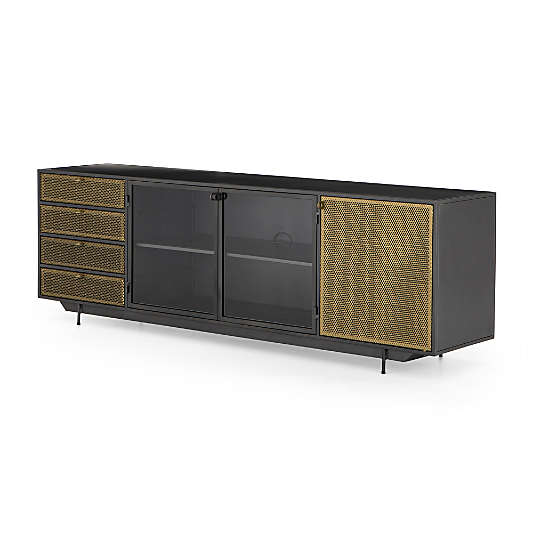 Industrial Media Consoles | Crate & Barrel Canada