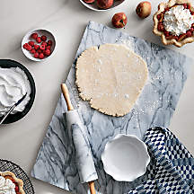 French Kitchen White Marble Pastry Slab + Reviews | Crate & Barrel Canada