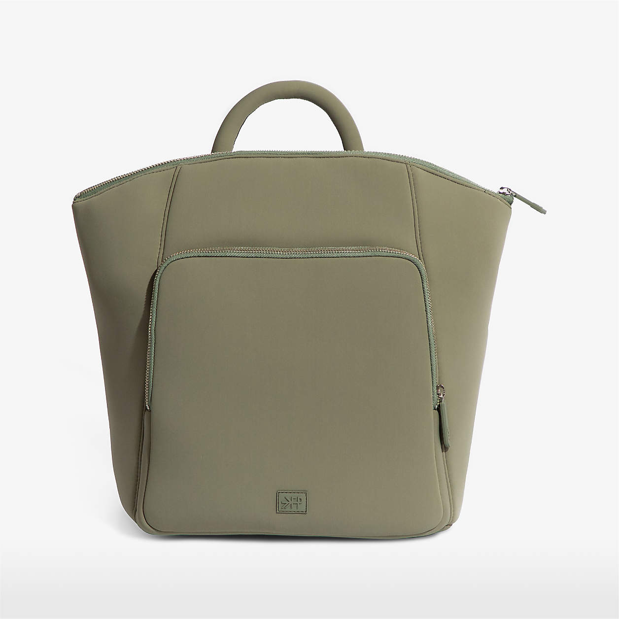 Freshly Picked Seoul Neoprene Green Diaper Backpack & Crossbody Bag ...