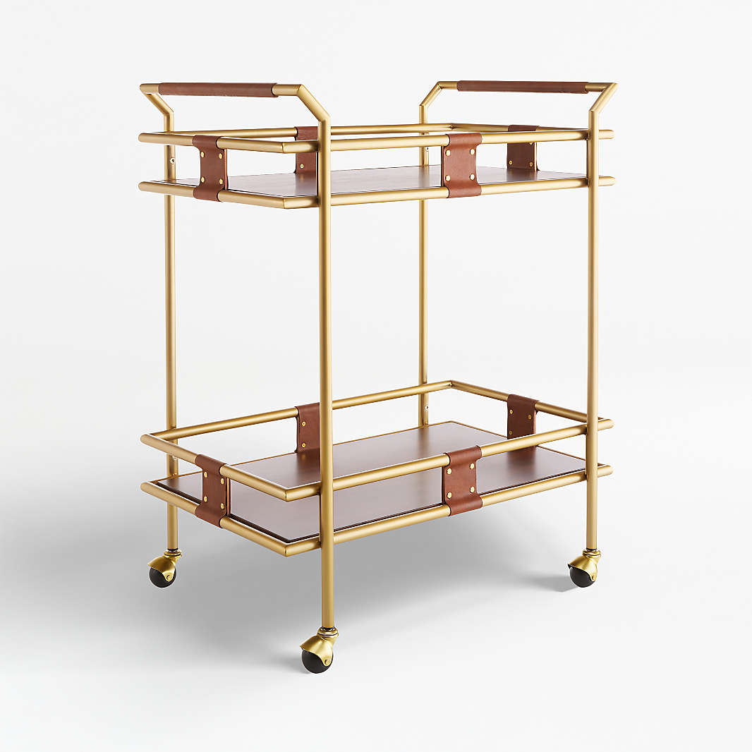 Bar Carts with Tiers & Storage | Crate & Barrel