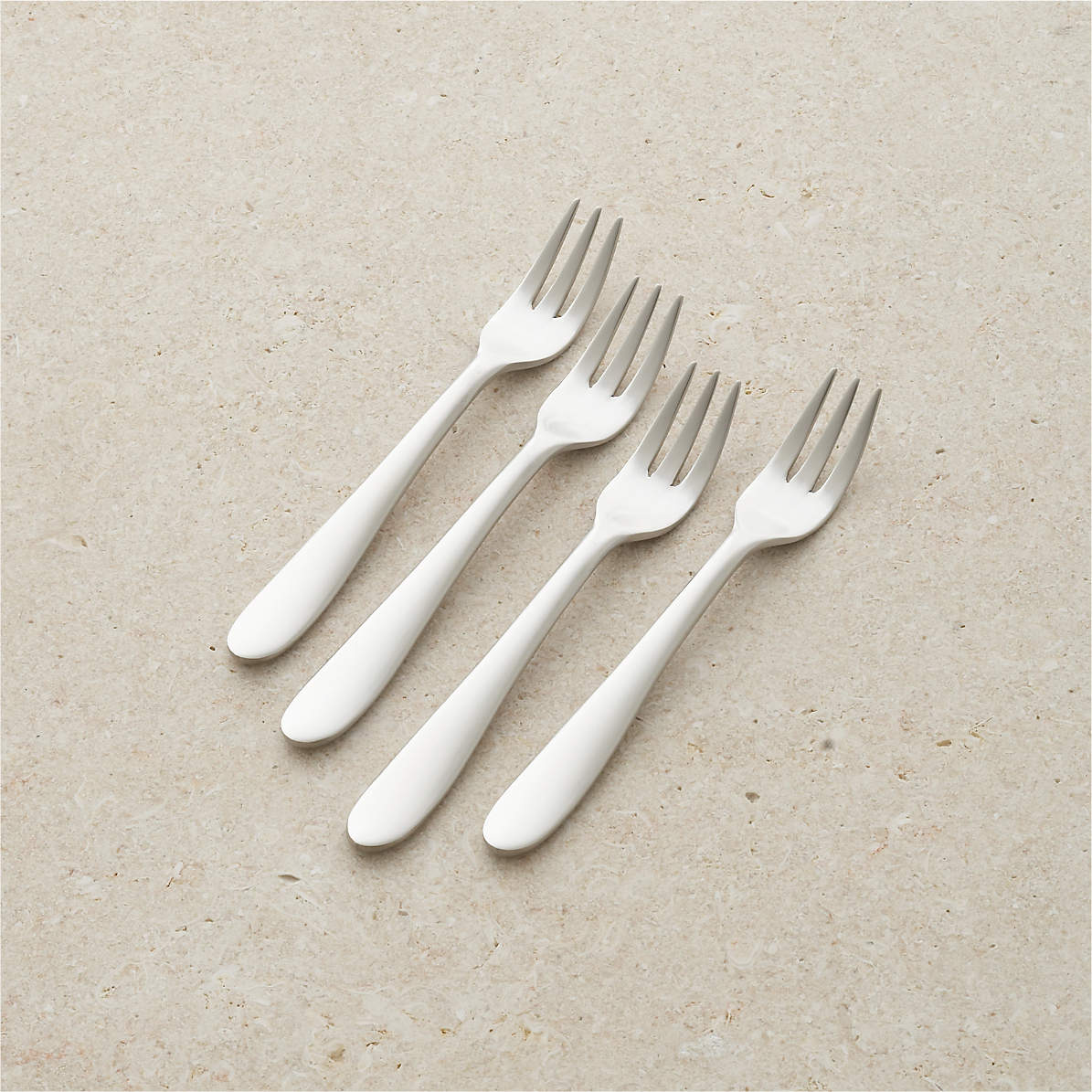 Home & Living Dining & Serving Flatware & Silverware Set of 4 Silver ...
