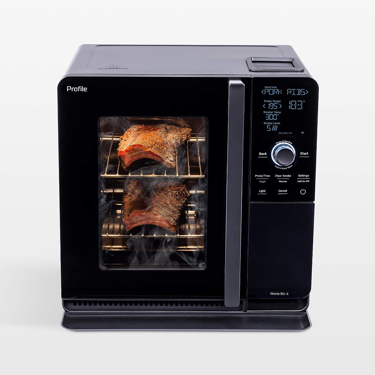GE Profile Smart Indoor Smoker + Reviews | Crate & Barrel