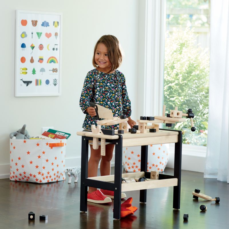 Wooden Toy Kids Workbench + Reviews | Crate & Kids