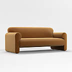 Gala Reverse Roll Arm Sofa + Reviews | Crate & Barrel