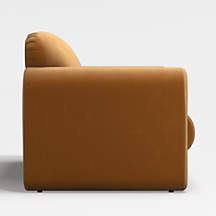 Gala Reverse Roll Arm Sofa + Reviews | Crate & Barrel