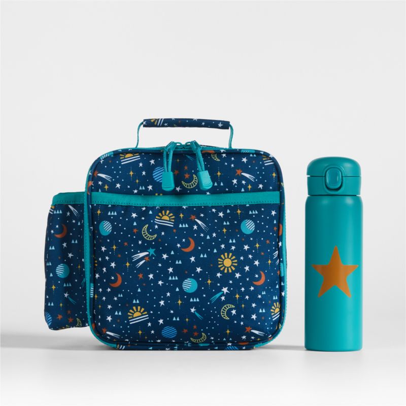 Outer Space Soft Insulated Kids Personalized Thermal Lunch Box ...