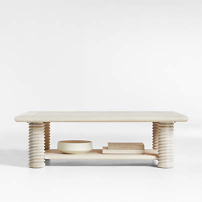 Marcia Square Coffee Table | Crate & Barrel