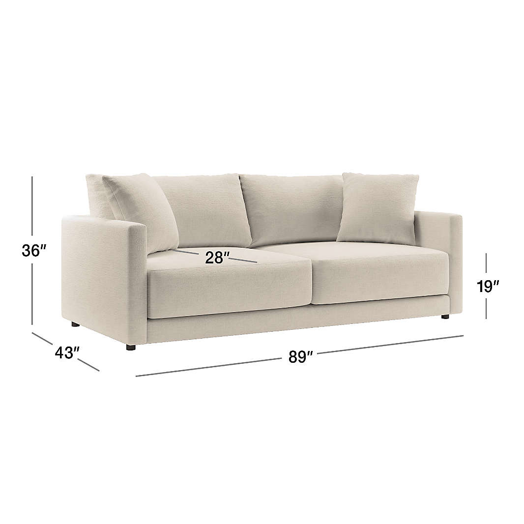 Narrow Sofas | Crate & Barrel Canada