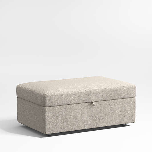 Storage Ottomans, Modern Ottomans & Leather Cubes | Crate & Barrel