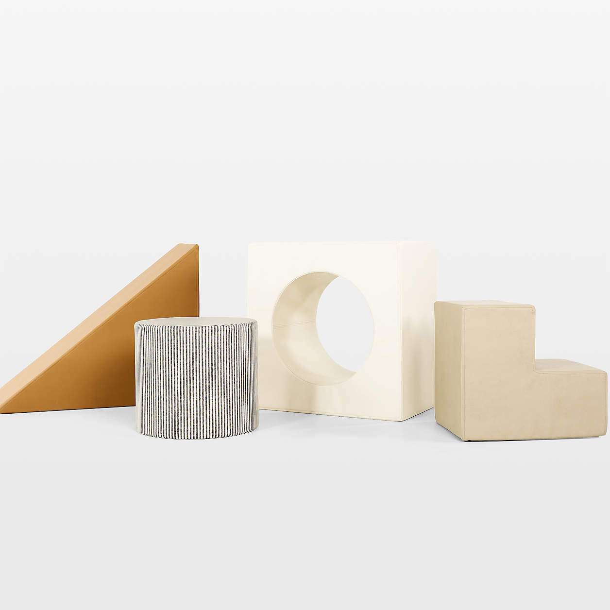 Gathre Camel Brown Foam Kids Block Playset | Crate & Kids