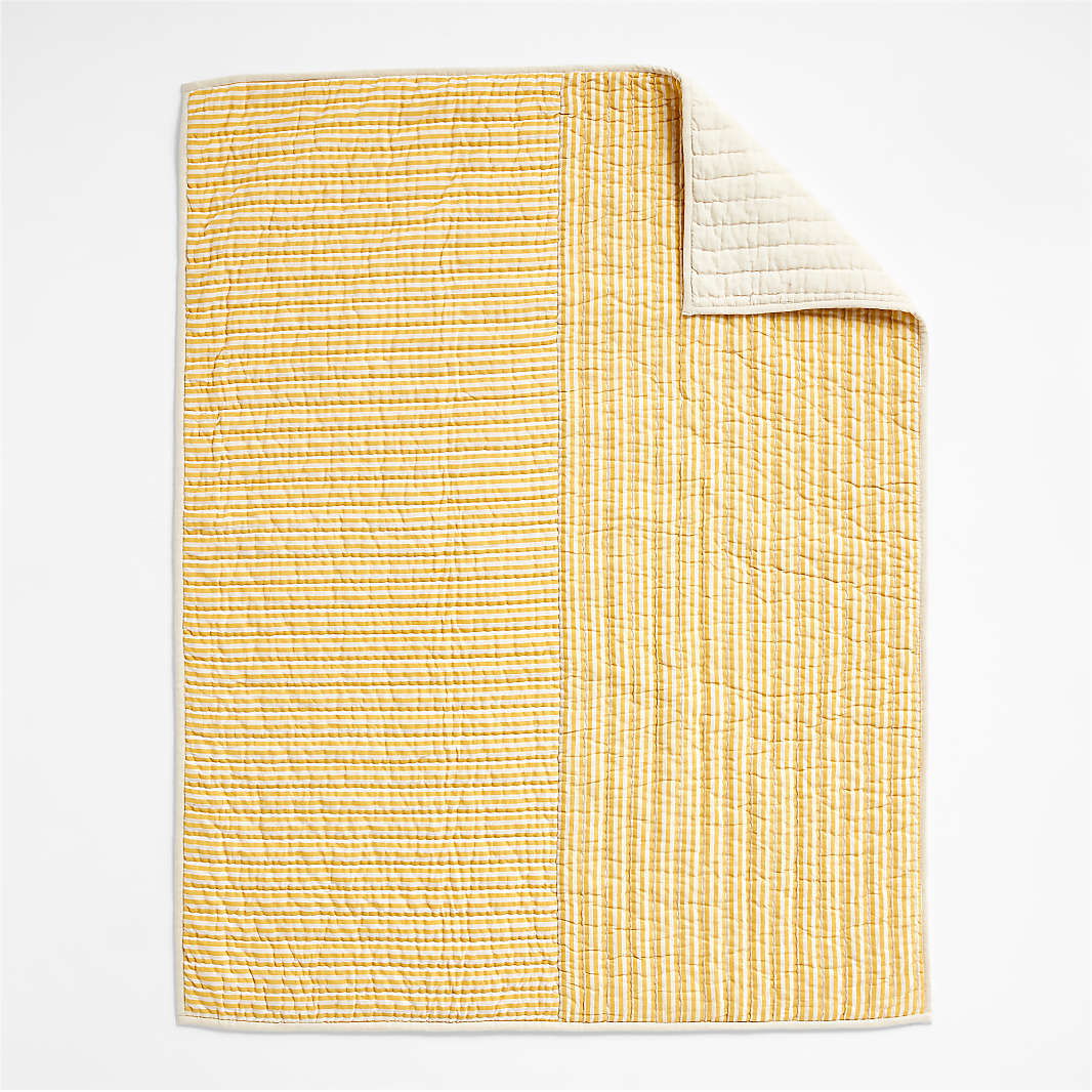 Modern Gender Neutral Crib Bedding for the Nursery | Crate & Kids