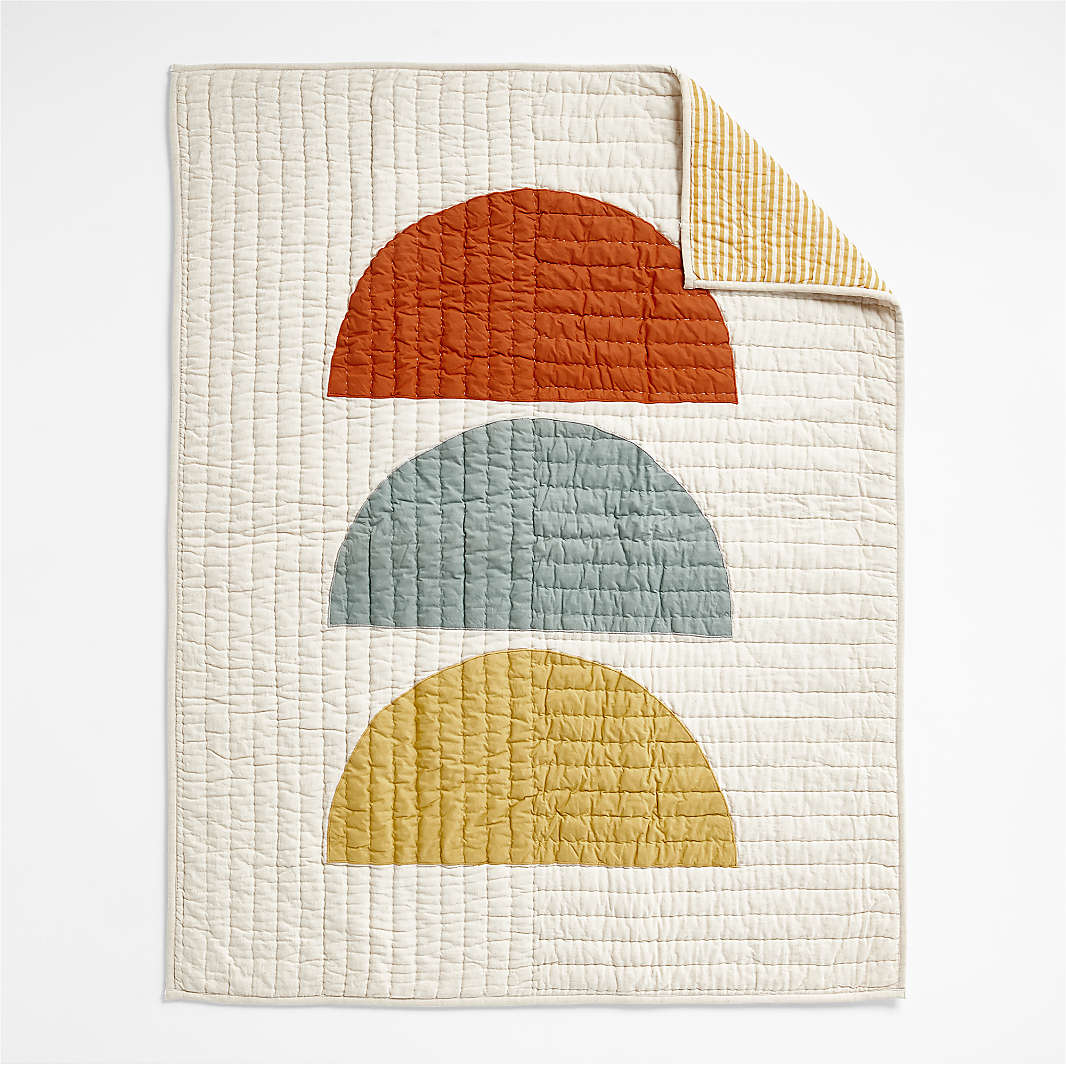 Modern Gender Neutral Crib Bedding for the Nursery | Crate & Kids