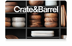Gift Cards. Buy Online and Check Balance | Crate & Barrel