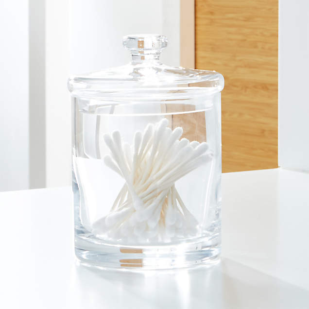 Medium Glass Canister + Reviews | Crate & Barrel