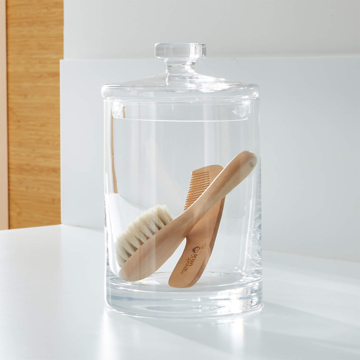 Extra Large Glass Canister + Reviews | Crate & Barrel Canada