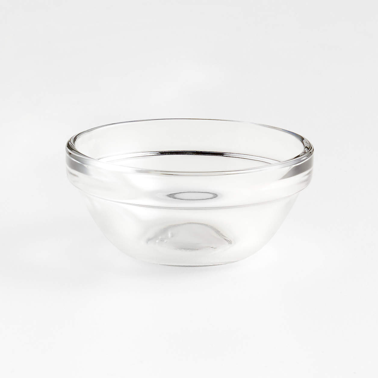 3" Glass Stack Bowl + Reviews | Crate & Barrel