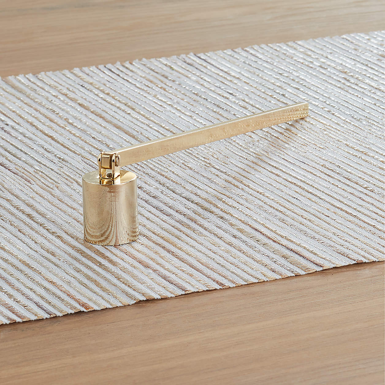 ILLUME Gold Candle Snuffer + Reviews | Crate & Barrel