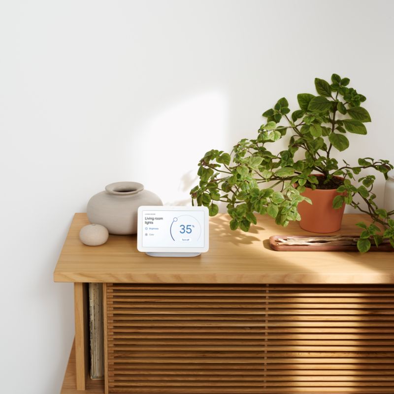 White Google Nest Hub + Reviews | Crate & Barrel