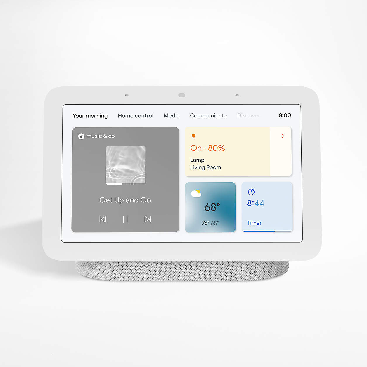 White Google Nest Hub + Reviews | Crate & Barrel