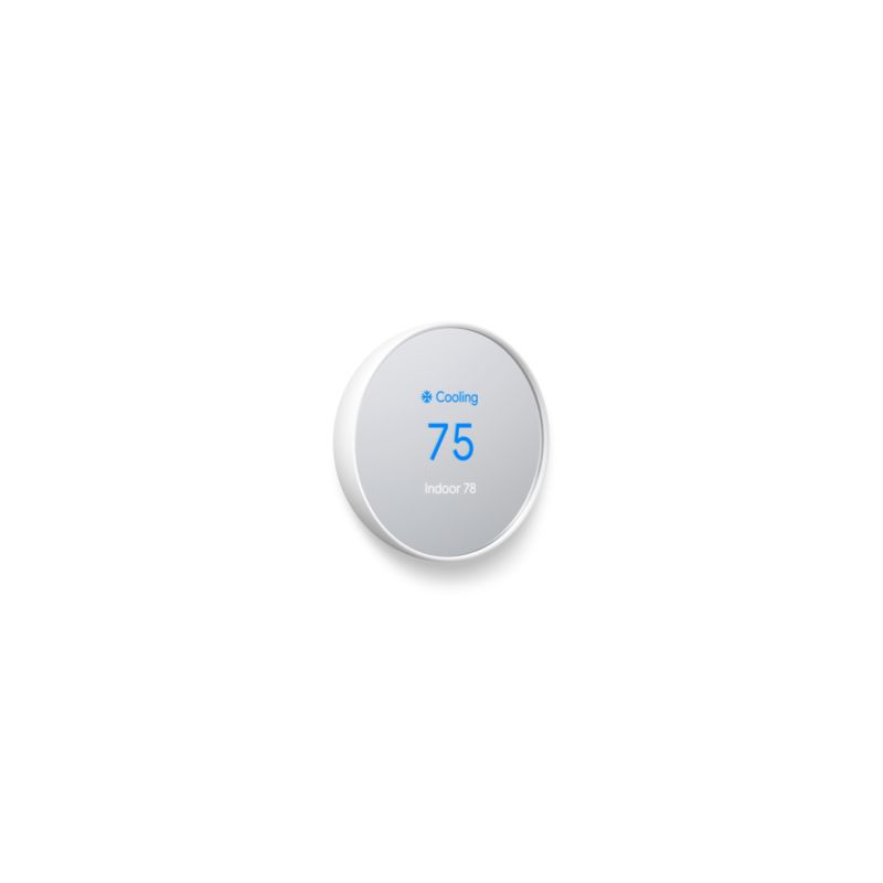 White Google Nest Thermostat + Reviews | Crate & Barrel
