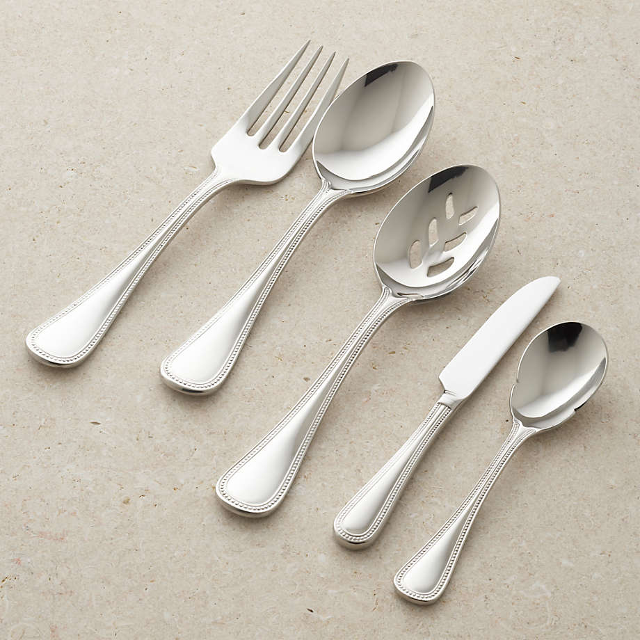 Grand Hotel II 5-Piece Serving Set | Crate & Barrel