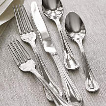 Grand Hotel II 5-Piece Flatware Place Setting + Reviews | Crate & Barrel