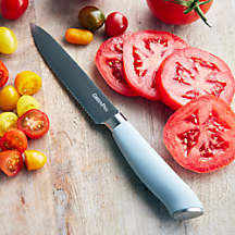 GreenPan Blue Haze 3-Piece Titanium Knife Set + Reviews | Crate & Barrel